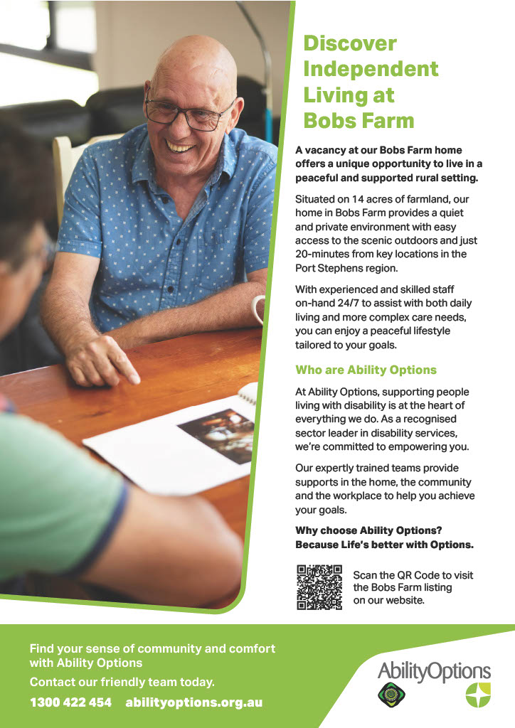 Bobs Farm Flyer - Ability Options