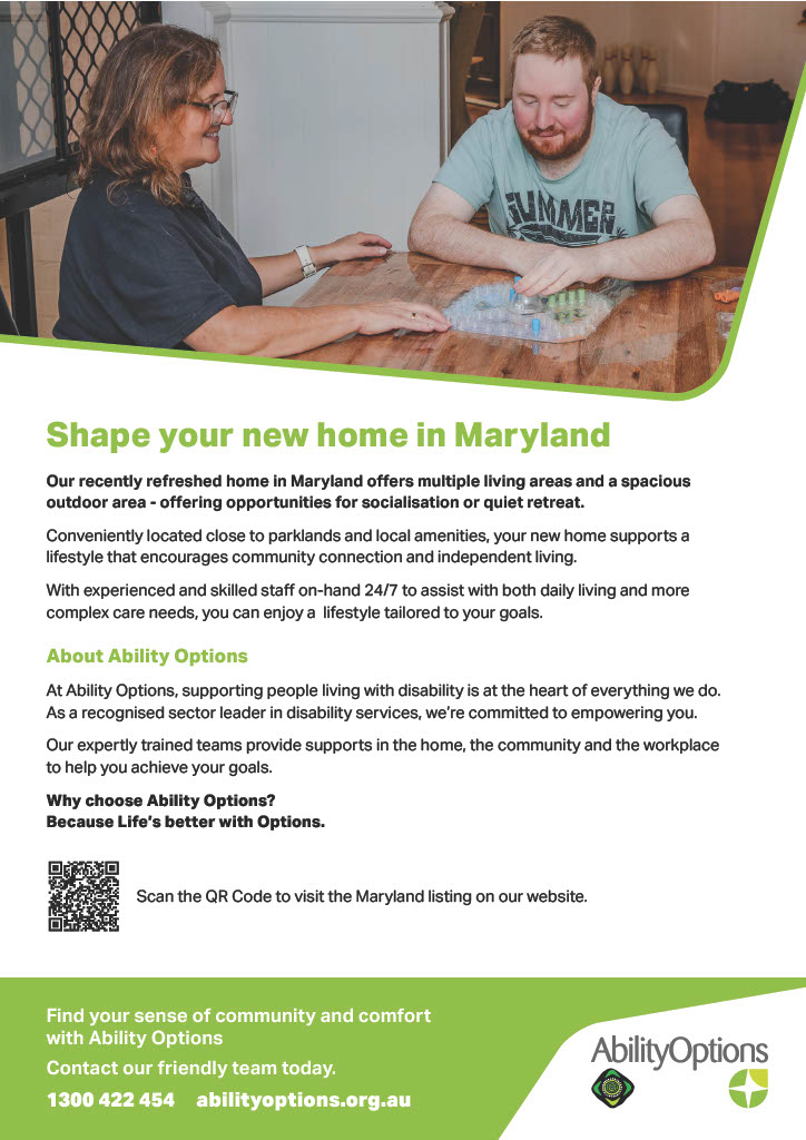 Maryland Flyer - Ability Options